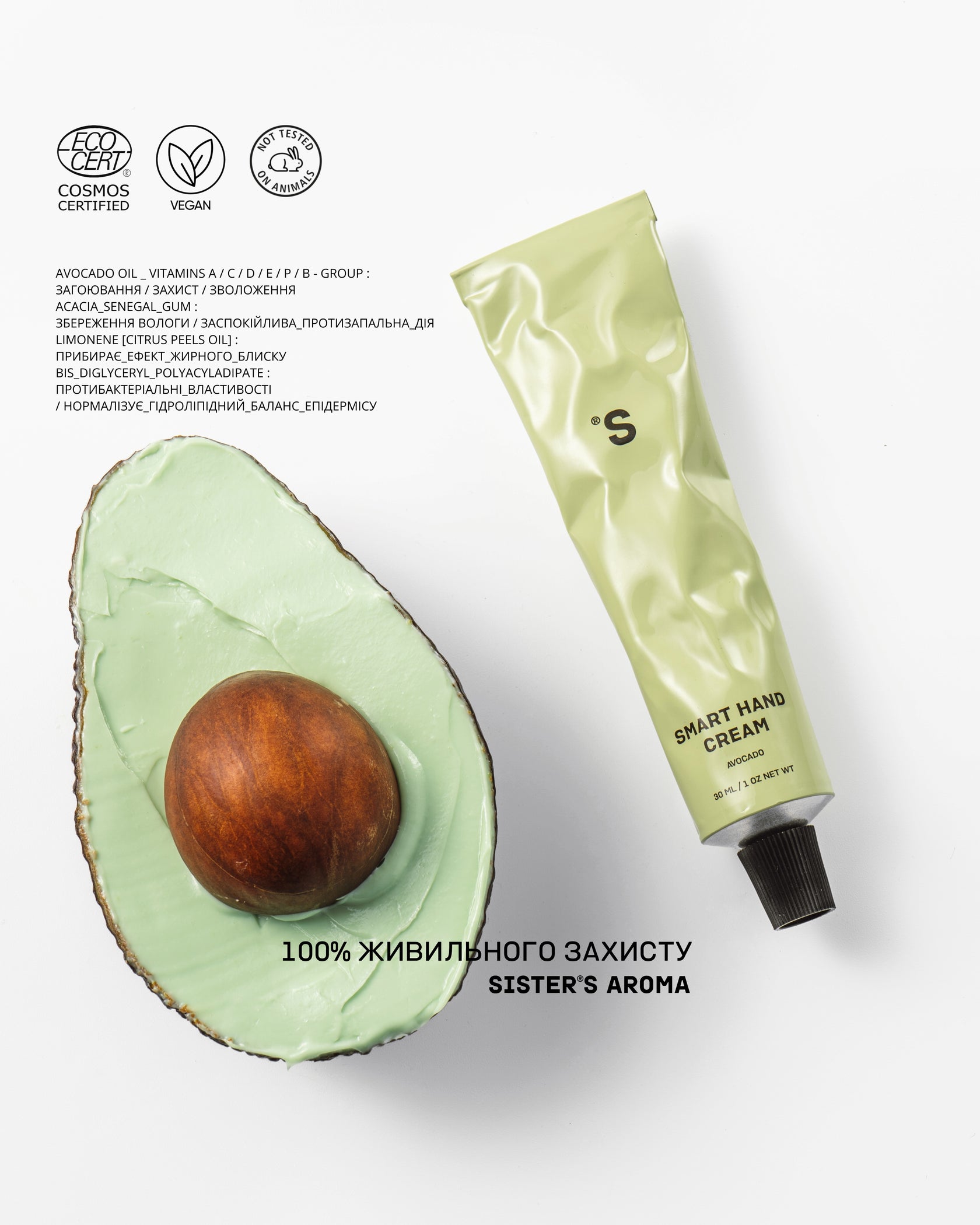 Smart Hand Cream | Avocado – Be Brave 💙💛